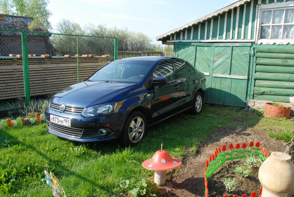 Немного фоток, покраска бабаранов… — Volkswagen Polo Sedan, 1,6 л, 2011 ...