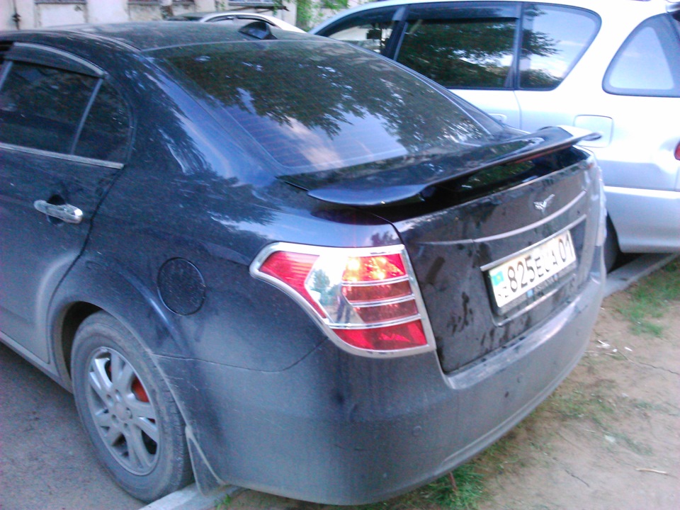 спойлер — FAW Besturn B50, 1,6 л, 2013 года | аксессуары | DRIVE2