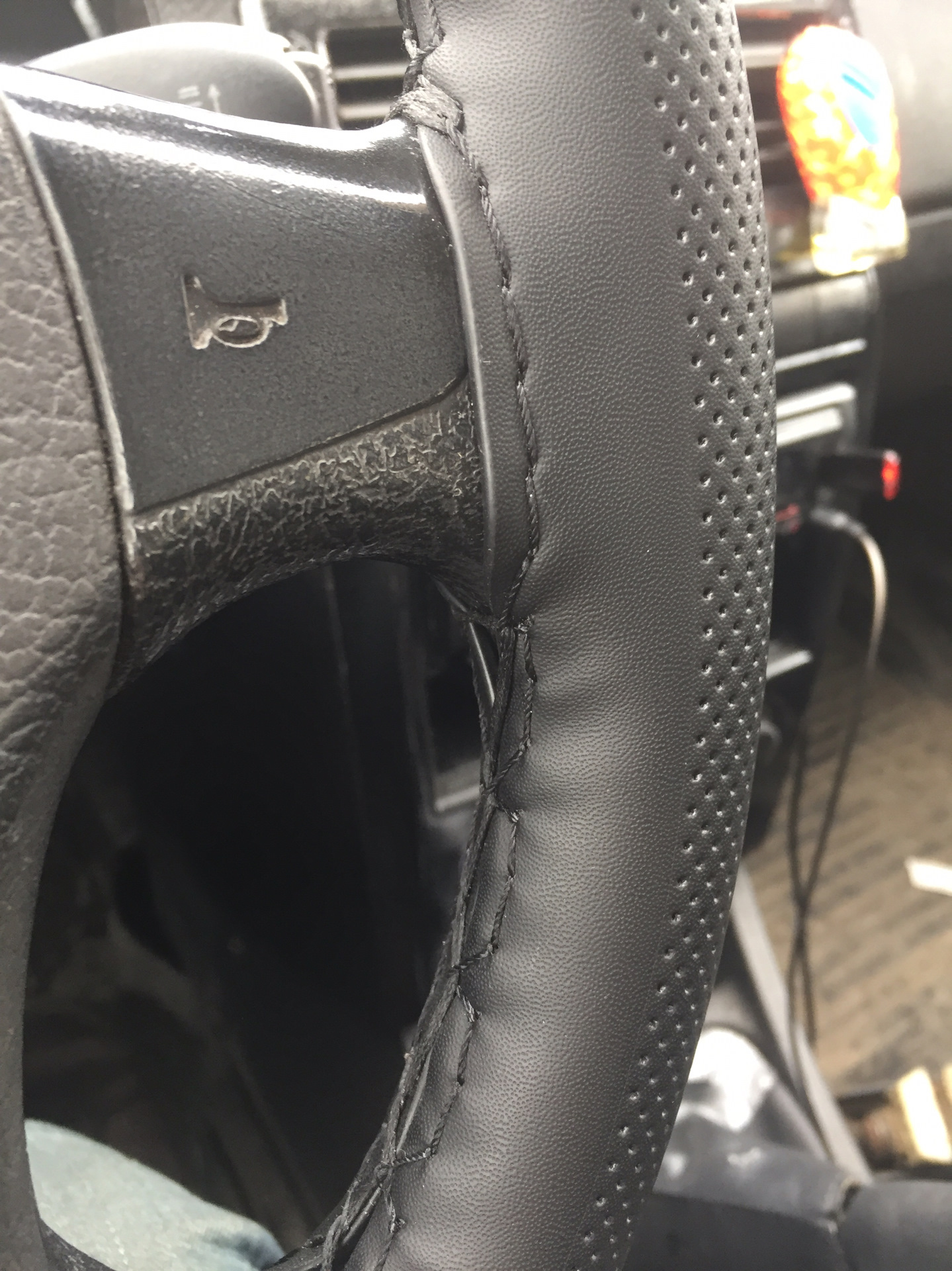 "Перетяжка руля" — Lada Приора универсал, 1,6 л, 2010 года | аксессуары ...