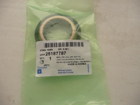 25187787 Сальник привода GM | Запчасти на DRIVE2