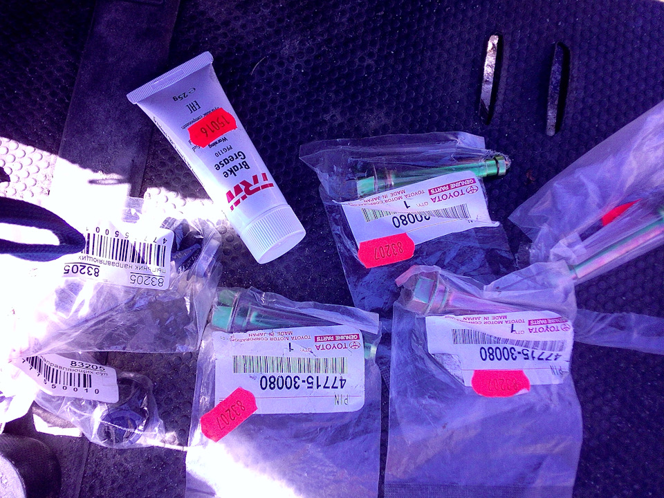 Тормозилки — Toyota RAV4 (I), 2 л, 1995 года | своими руками | DRIVE2