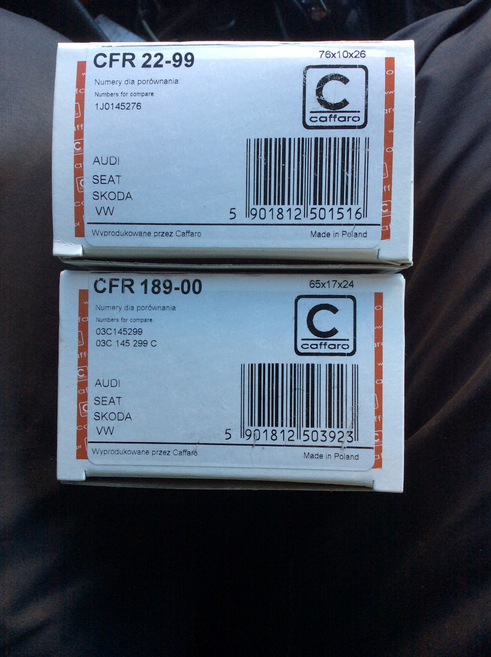 03C145299C Ролик натяжителя приводного ремня (без натяжителя) / 1.4-1.6 ...