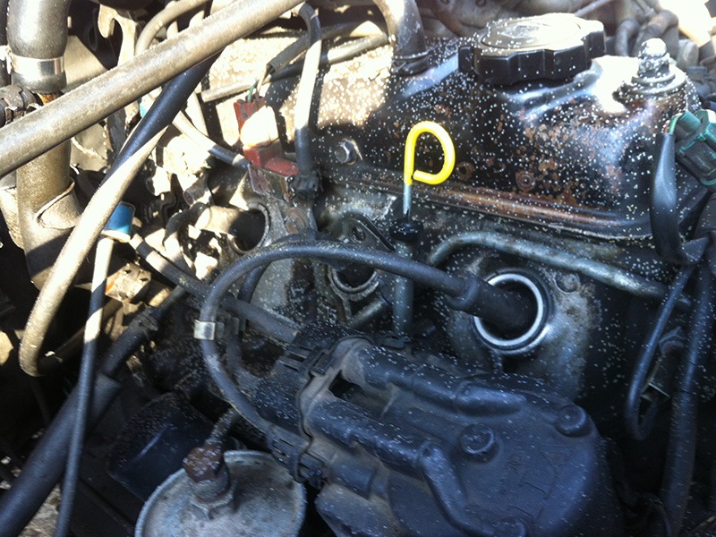 Весенняя замена прокладок — Toyota Hilux Surf (2G), 2 л, 1991 года ...