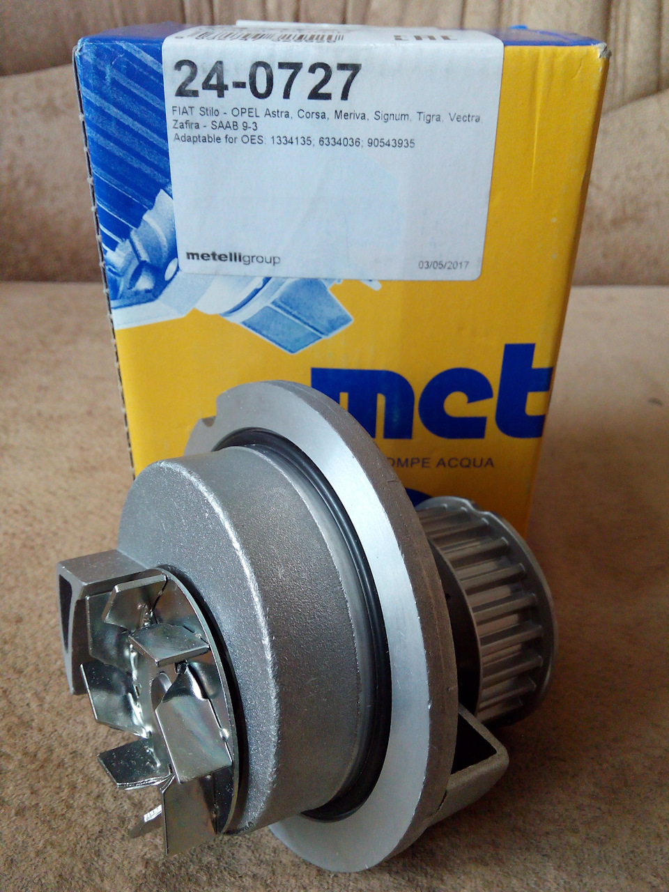 90543935 НАСОС ОХЛАЖДАЮЩЕЙ ЖИДКОСТИ GM | Запчасти на DRIVE2