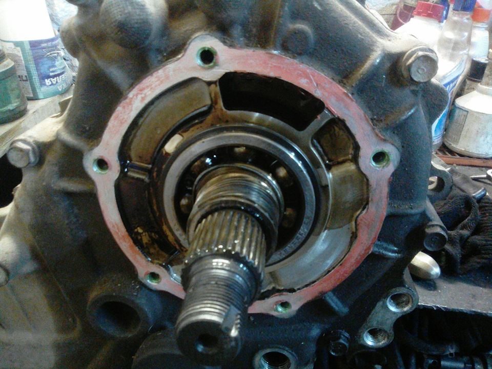 Замена раздатки — Toyota Land Cruiser Prado 90-series, 3,4 л, 1997 года ...
