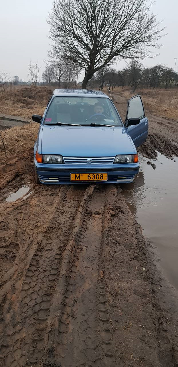 Пришла весна… — Nissan Sunny (N13), 1,7 л, 1986 года | просто так | DRIVE2