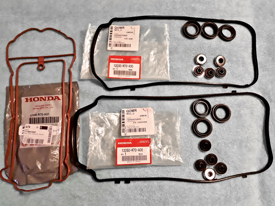 12030R70A00 ПРОКЛАДКА КЛАПАННОЙ КРЫШКИ/PKG SET, HEAD Honda | Запчасти ...