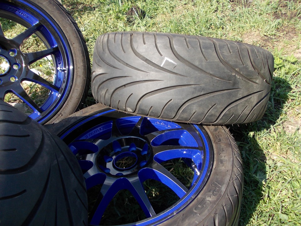 Federal rsr-595 205x45xr16 — Honda Civic Hatchback (4G), 1,5 л, 1990 ...