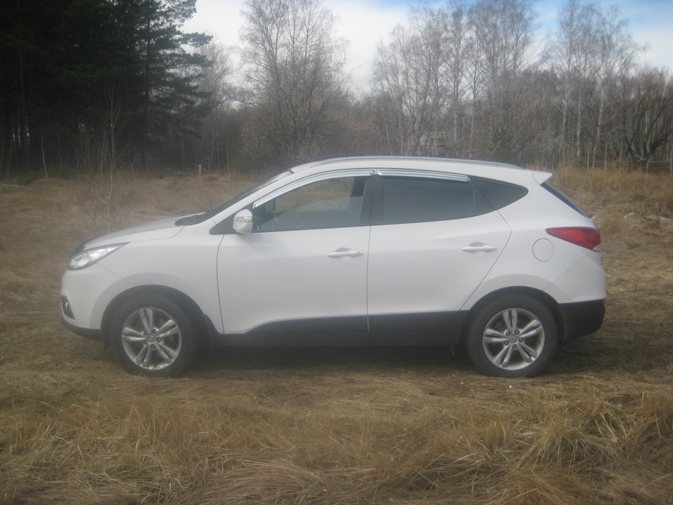Переобулся стал овощем! — Hyundai ix35, 2 л, 2013 года | колёсные диски ...