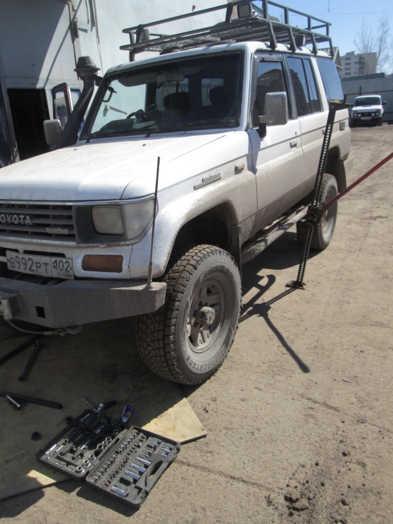 Болтанка.Колейность(окончание) — Toyota Land Cruiser Prado 70-series, 3 ...