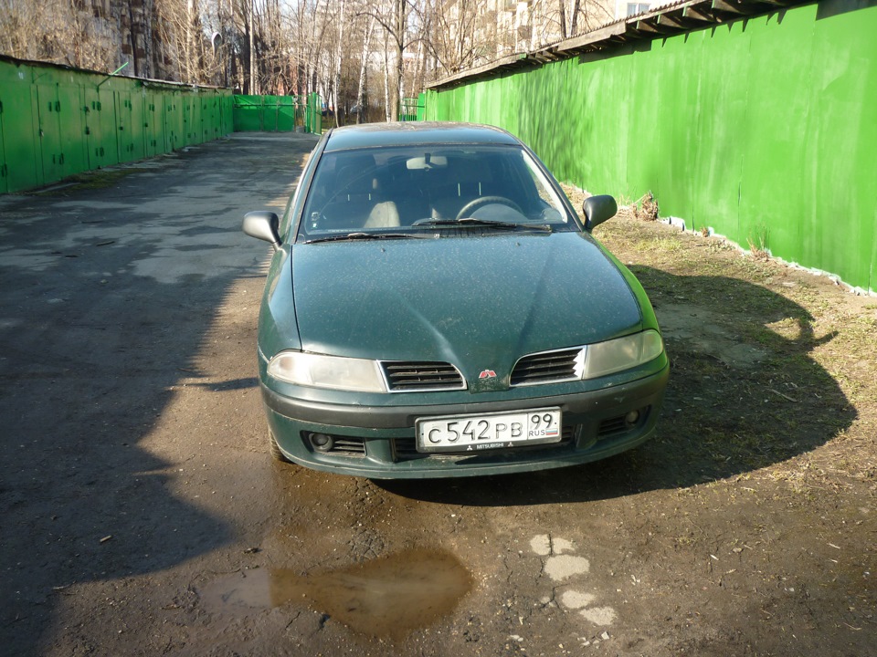 Ну вот он сарай на нормальном фото_) — Mitsubishi Carisma, 1,6 л, 1999 ...