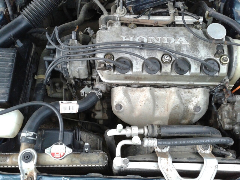 фильтр, вв провода, патрубок — Honda Civic (6G), 1,4 л., 1997 года ...