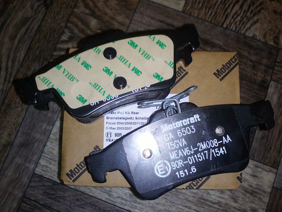 MEAV6J2M008AA Колодки тормозные дисковые комплект Ford | Запчасти на DRIVE2