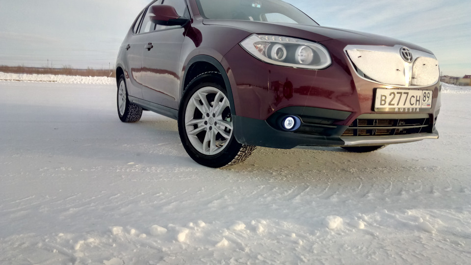Brilliance V5 1.6 бензиновый 2015 | темно-вишневый на DRIVE2