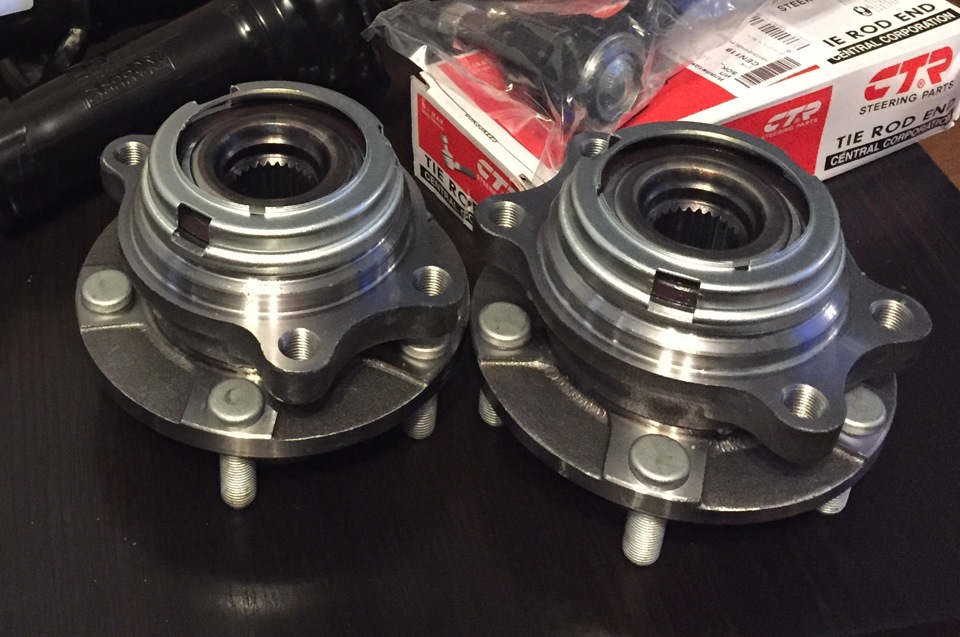 Пришли новые запчасти, амортизаторы, ступицы. — Infiniti EX, 3,5 л ...