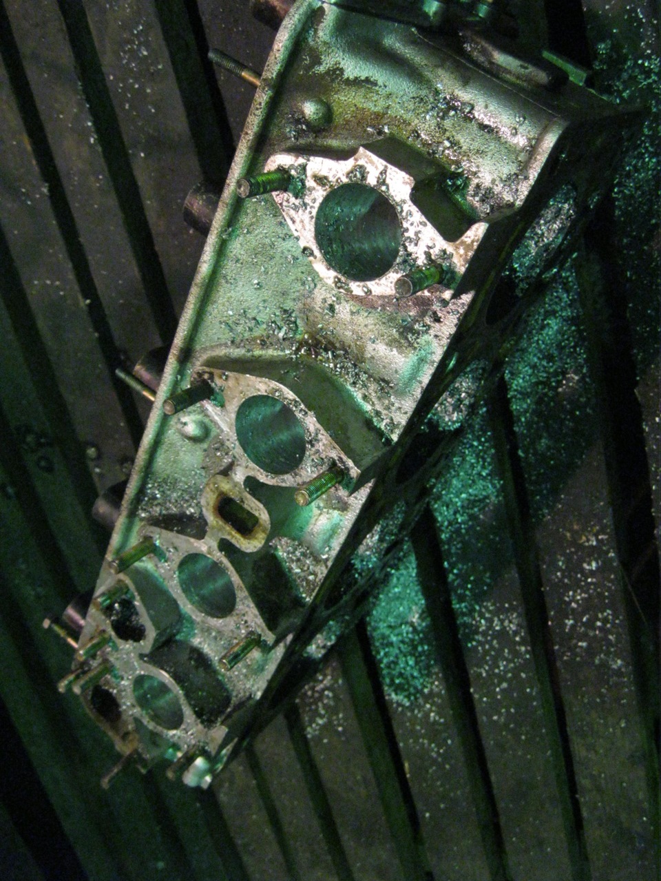 Расточка каналов ГБЦ — Москвич 2141, 2 л, 1994 года | тюнинг | DRIVE2