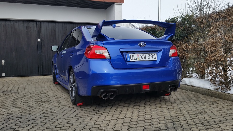 STi mud flaps и еще пара тюнячек — Subaru WRX STI (VA), 2,5 л, 2014 года | стайлинг | DRIVE2