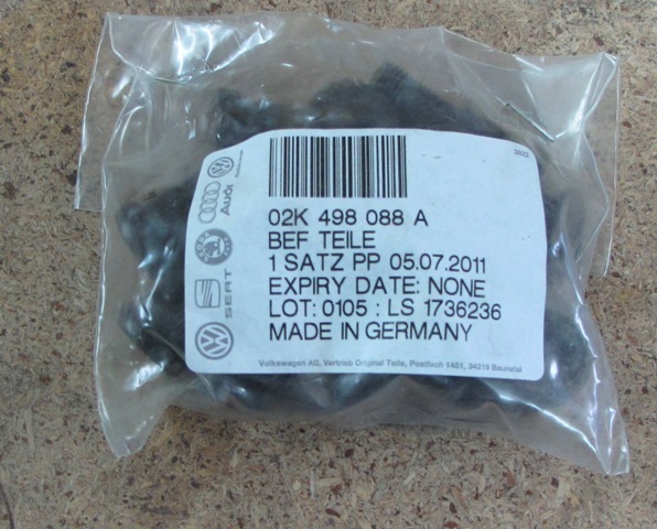 02K498088A Крепежные детали VAG | Запчасти на DRIVE2