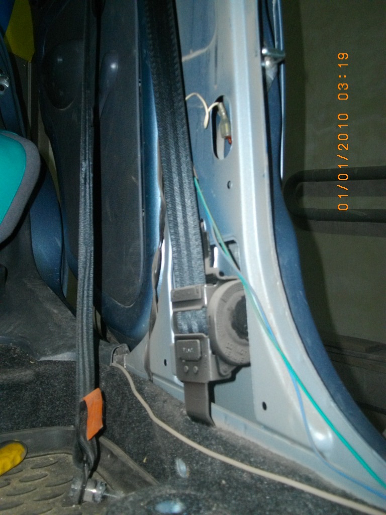 +Открытие багажника из салона Ч.1 — Daewoo Matiz (M100, M150), 0,8 л ...