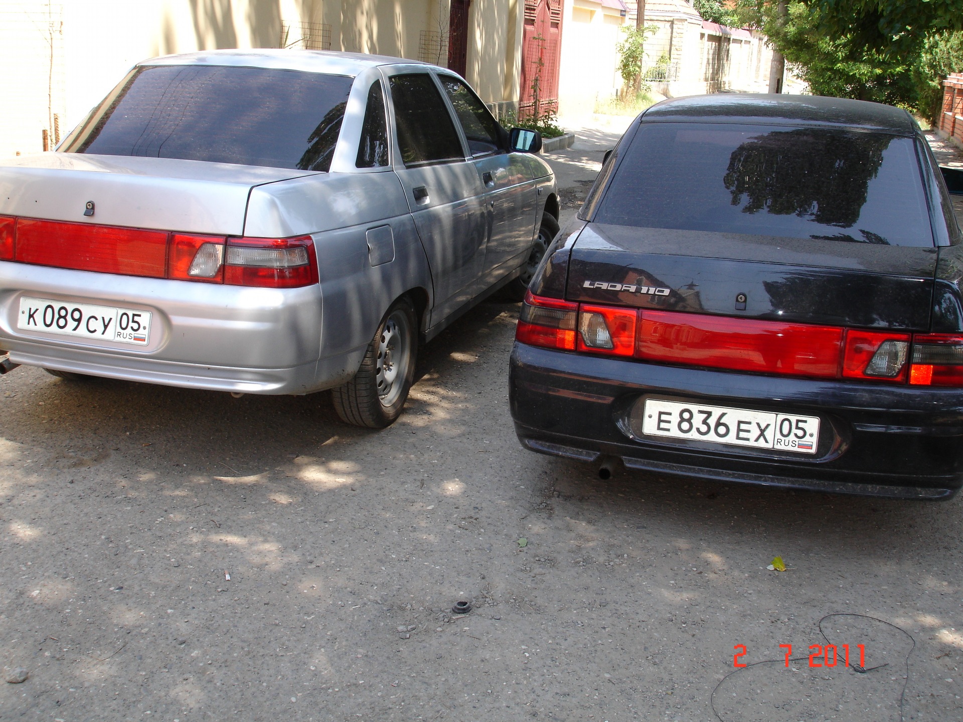2110 and 2110 =) — Lada 2110, 1,6 л, 2006 года | фотография | DRIVE2