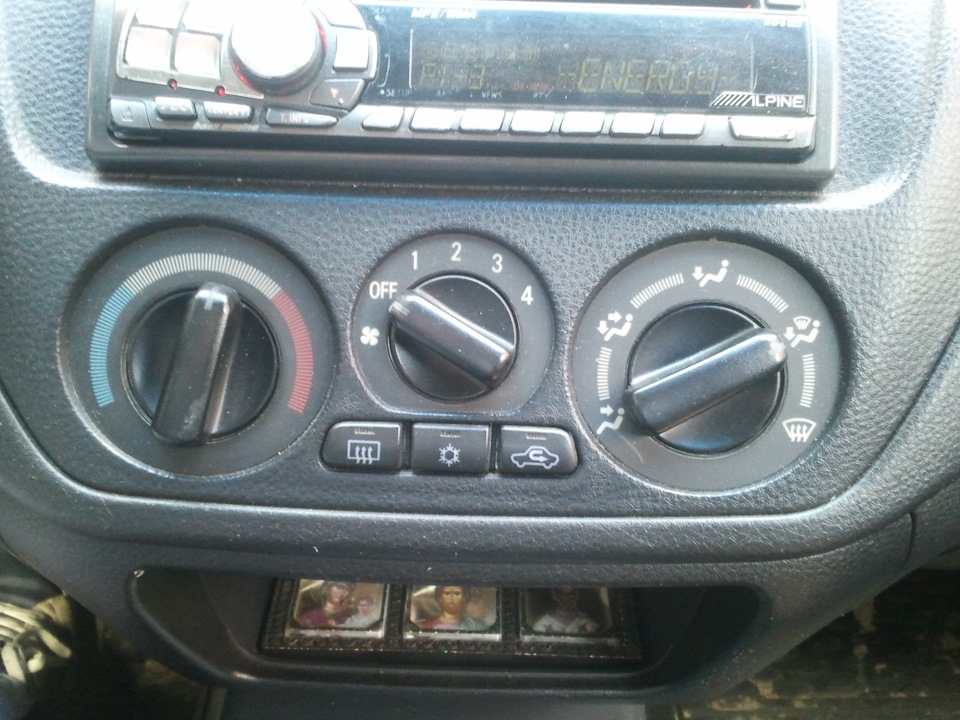 Крутилки печки от Volkswagen Polo! — Mitsubishi Lancer IX, 2 л, 2004 ...