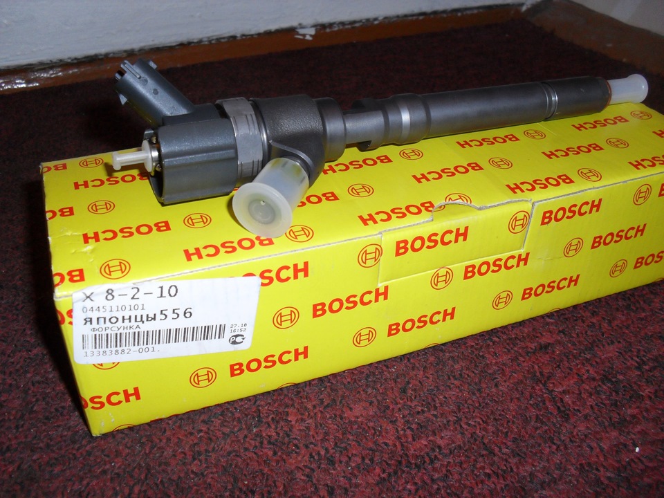 0445110101 ИНЖЕКТОР COMMON RAIL ЛЕГКОВОЙ BOSCH | Запчасти на DRIVE2