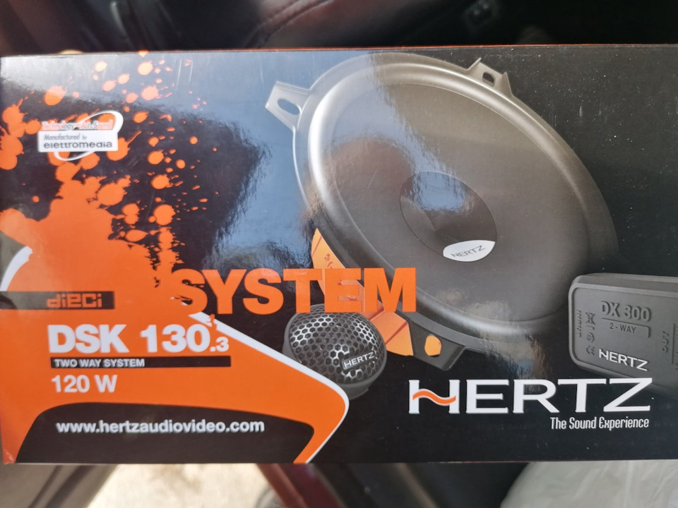 HERTZ DSK 130.3 120W — Lada Ларгус, 1,6 л, 2016 года | автозвук | DRIVE2