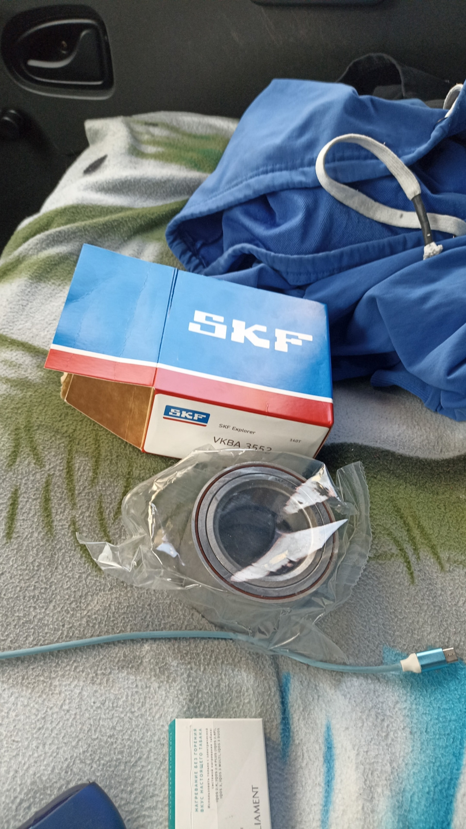 VKBA3552 Комплект подшипника ступицы колеса SKF | Запчасти на DRIVE2