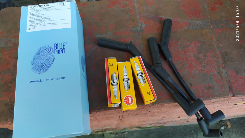 96291306 Комплект проводов высоковольтных GM | Запчасти на DRIVE2