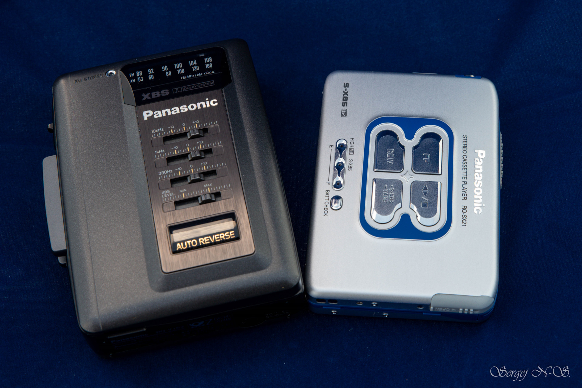 пополнение коллекции. Panasonic RQ-SX21 и Panasonic RQ-V162 ...