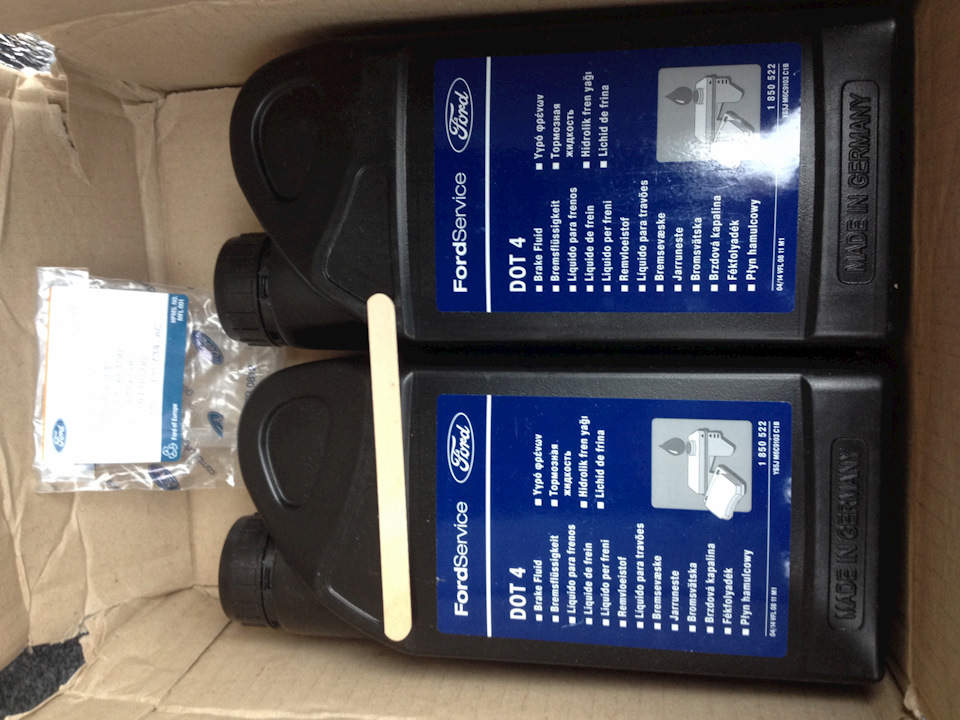 1850522 Тормозная жидкость, 500 мл Ford | Запчасти на DRIVE2