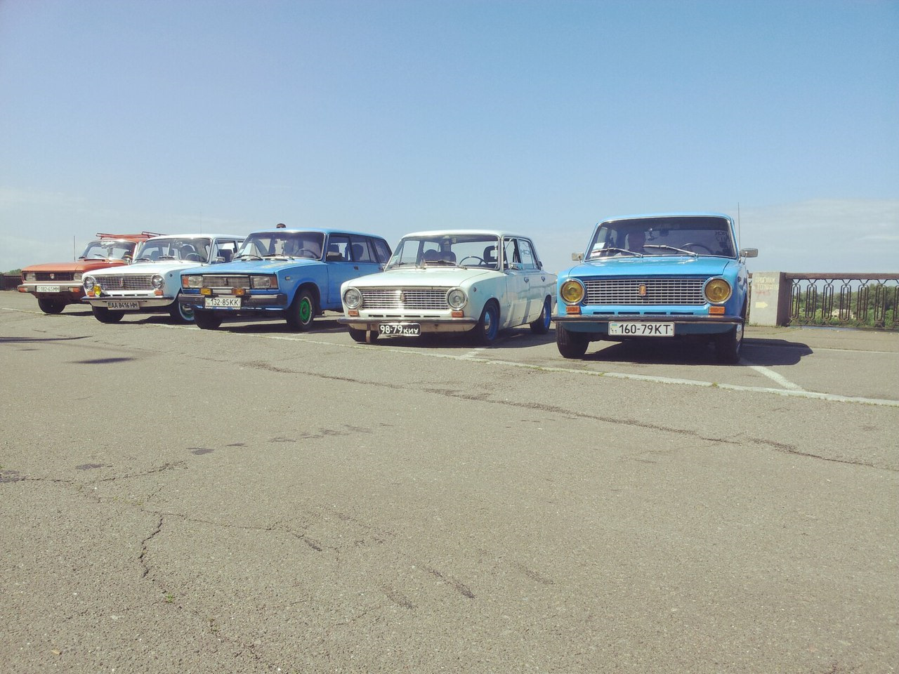 Не большая встреча с Retro Cars Kyiv — Lada 21011, 1,6 л, 1976 года ...