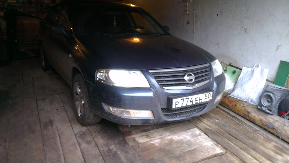 Замена ремня ГУР и Генератора — Nissan Almera Classic (B10), 1,6 л ...