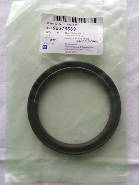 96376569 Сальник коленвала задний (80x98x10) / Chevrolet, OPEL 1.0-1.6 ...
