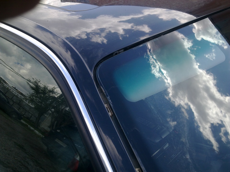 Молдинг лобового стекла — BMW 7 series (E38), 2,8 л, 1997 года | своими ...