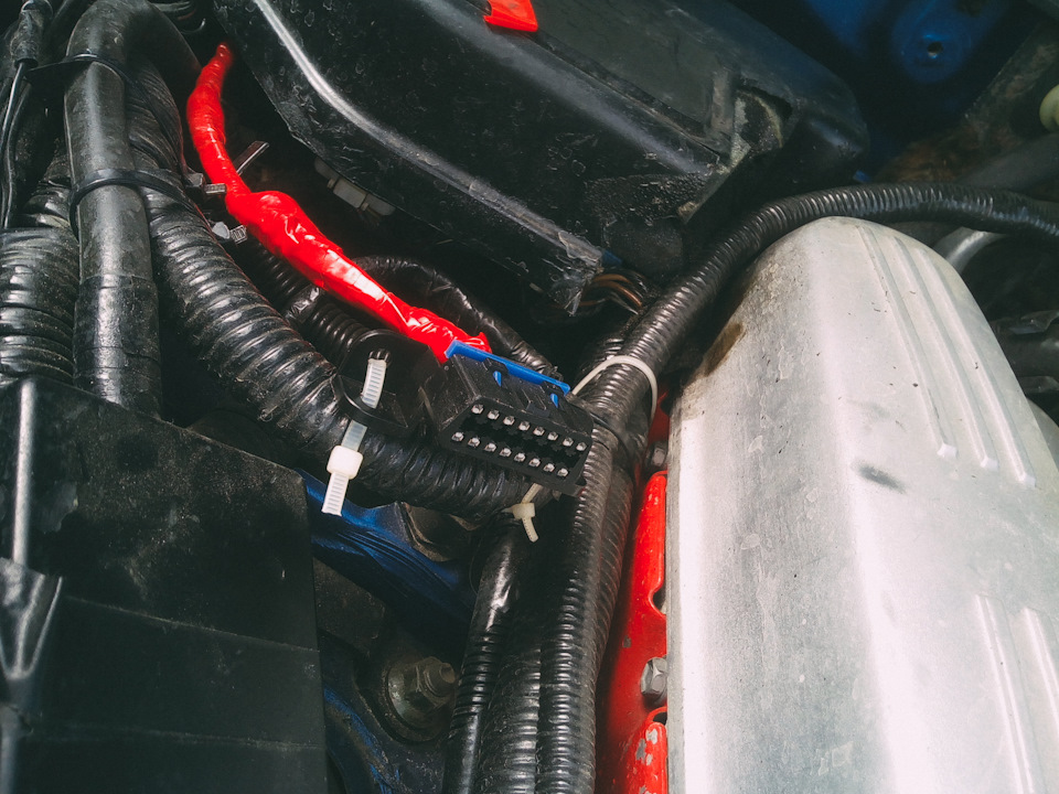 Подключение разъема OBD2 к проводки мотора 3s-ge и решение проблемы с ...