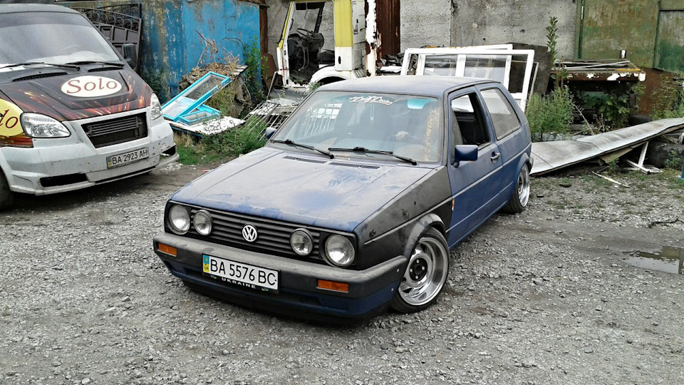Volkswagen Golf Mk2 1.8 бензиновый 1987 | static car на DRIVE2