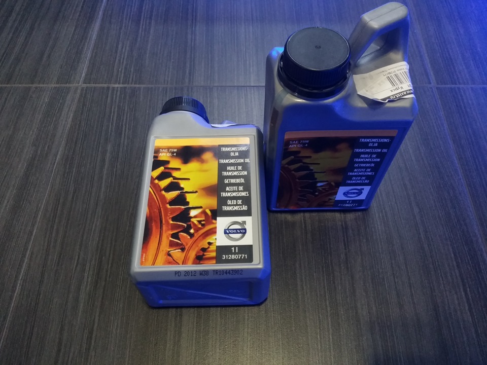 31280771 Масло трансмис. Volvo 75W GL4 M56/58/66/MMT6 (1 л) Volvo ...