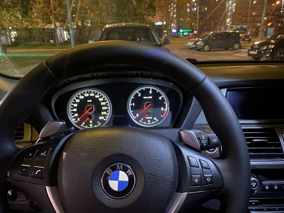 Приборная панель — BMW X5 (E70), 3 л, 2008 года | тюнинг | DRIVE2