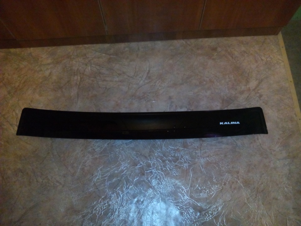 Дефлектор заднего стекла. — Lada Калина седан, 1,6 л, 2008 года ...