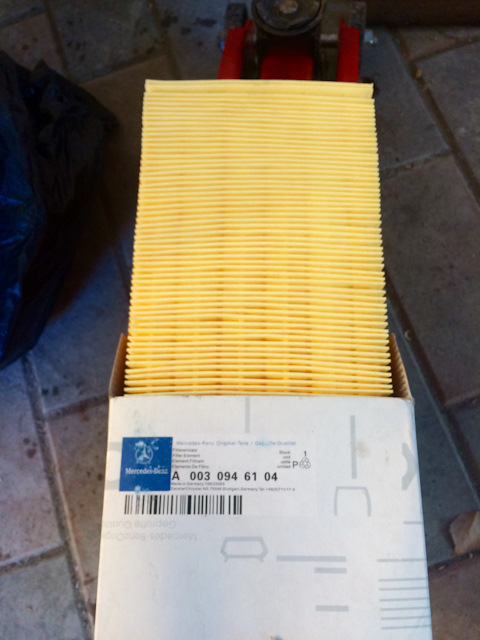 A0030946104 Элемент фильтрующий воздушный MERCEDES | Запчасти на DRIVE2