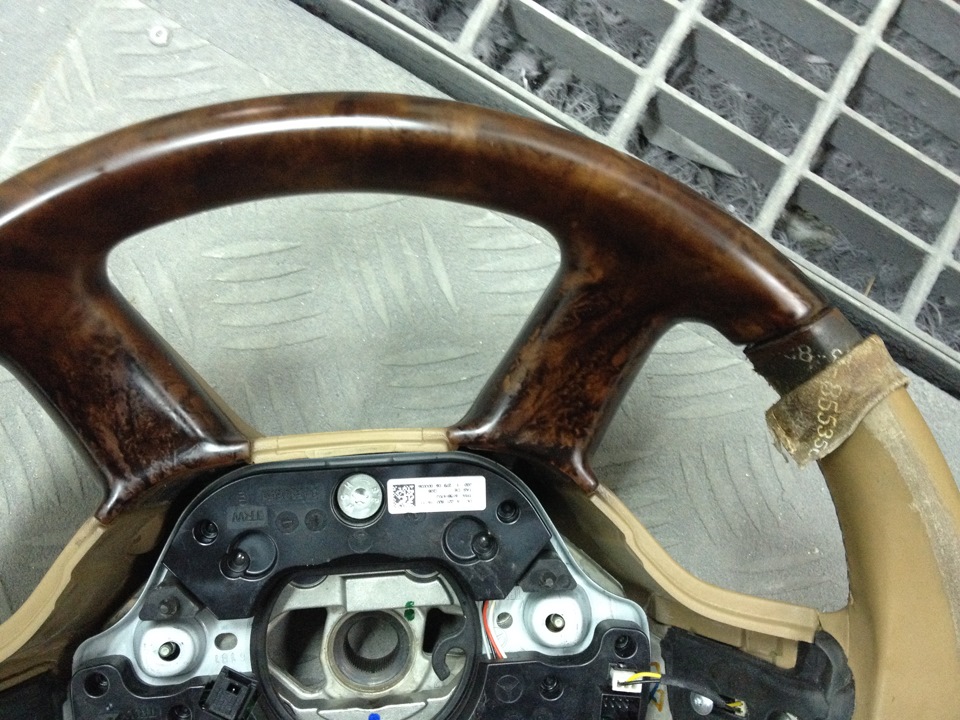 руль под дерево на Mercedes — DRIVE2