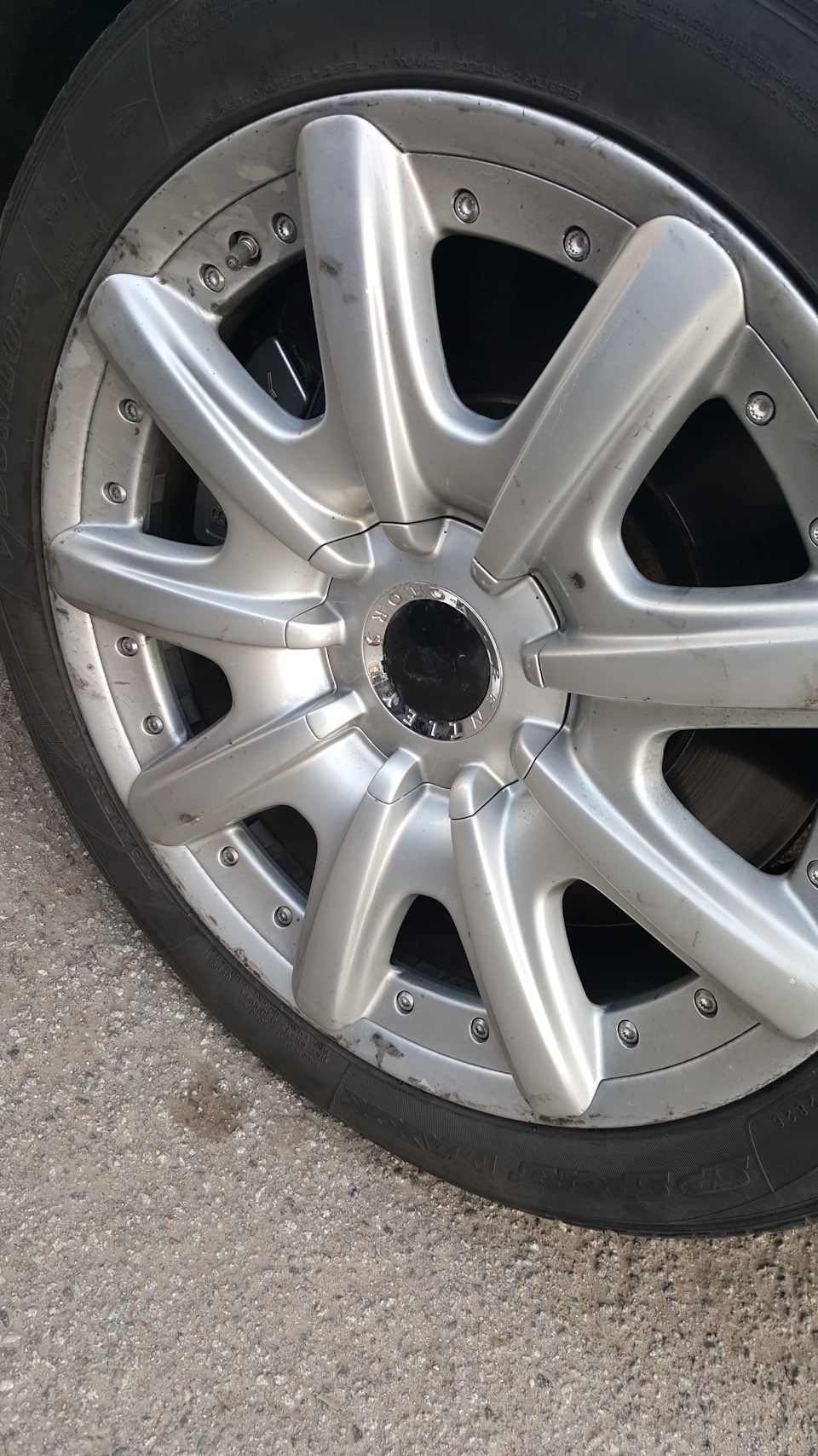 Заглушки в диски — Bentley Continental GT (1G), 6 л, 2004 года ...