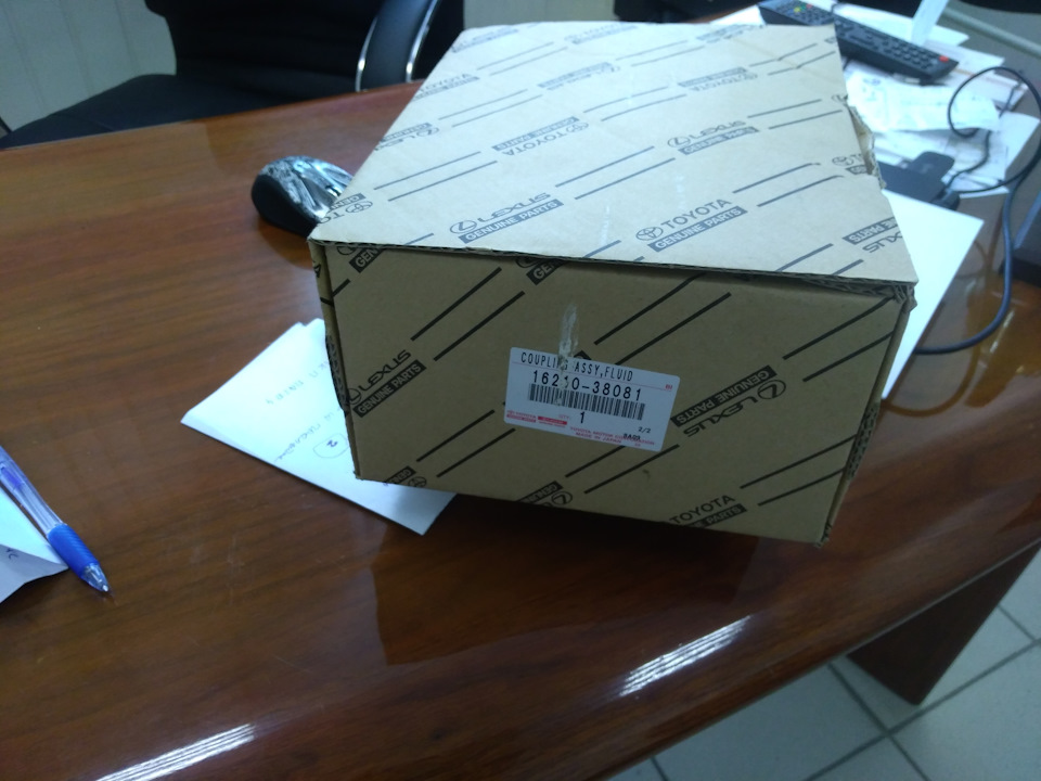 1621038081 Вискомуфта TOYOTA LEXUS | Запчасти на DRIVE2