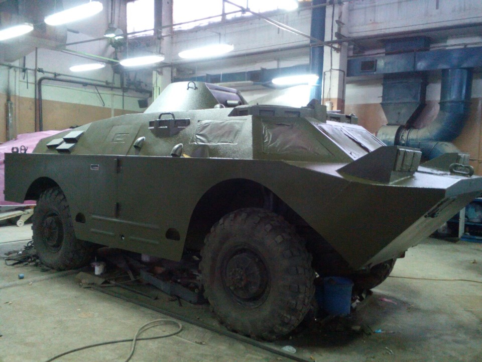 Покрашен в Раптор — БРДМ2, 5,6 л, 1984 года | стайлинг | DRIVE2