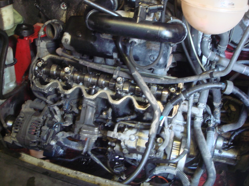 Замена ремешков. — Volkswagen Transporter T4, 2,5 л, 2001 года ...