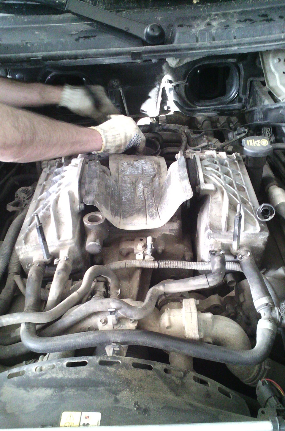 Починили РР — Land Rover Range Rover (3G), 4,2 л, 2008 года | визит на ...