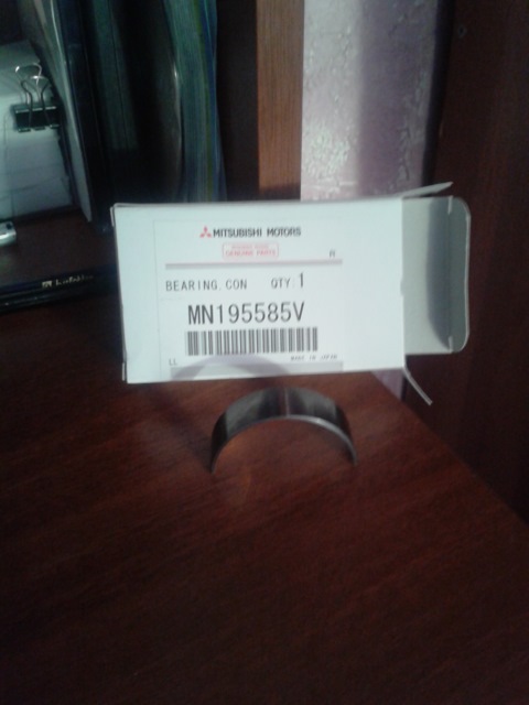 MN195585V Вкладыш шатунный Mitsubishi | Запчасти на DRIVE2