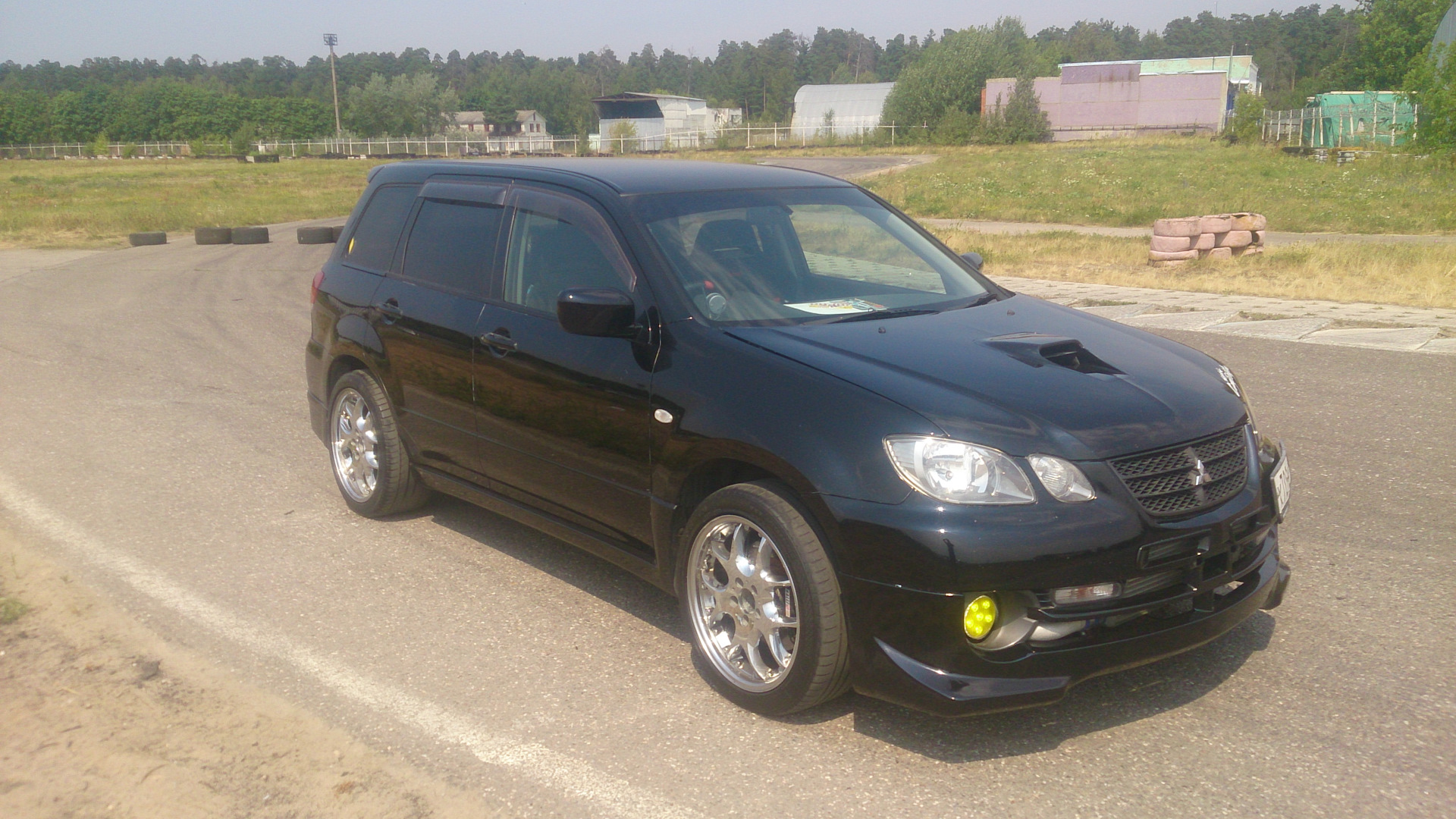 Mitsubishi Airtrek Turbo 2.0 бензиновый 2002 | BLACK RA на DRIVE2