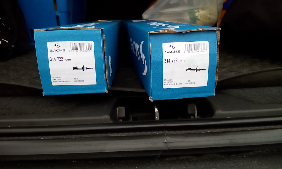 314722 Амортизатор для VOLVO SACHS | Запчасти на DRIVE2